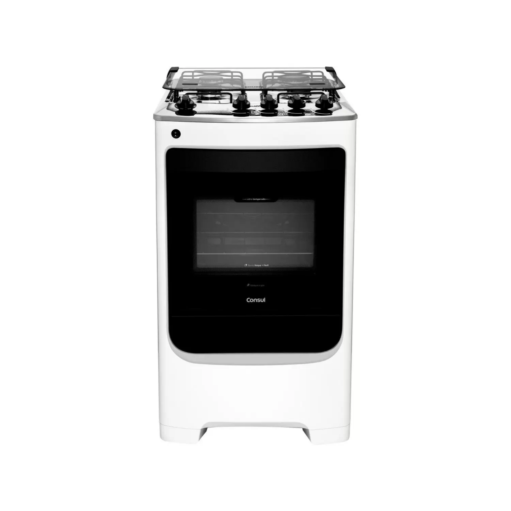 Fogão Consul 4 Bocas CF04NABUNA - Adriano Móveis e Eletros